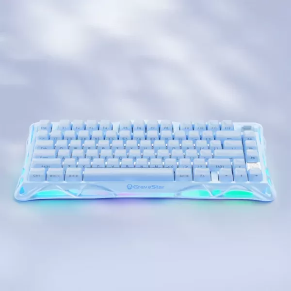 Shop GravaStar Mercury K1 Special Edition Ice Blue Keyboard @ MindTech