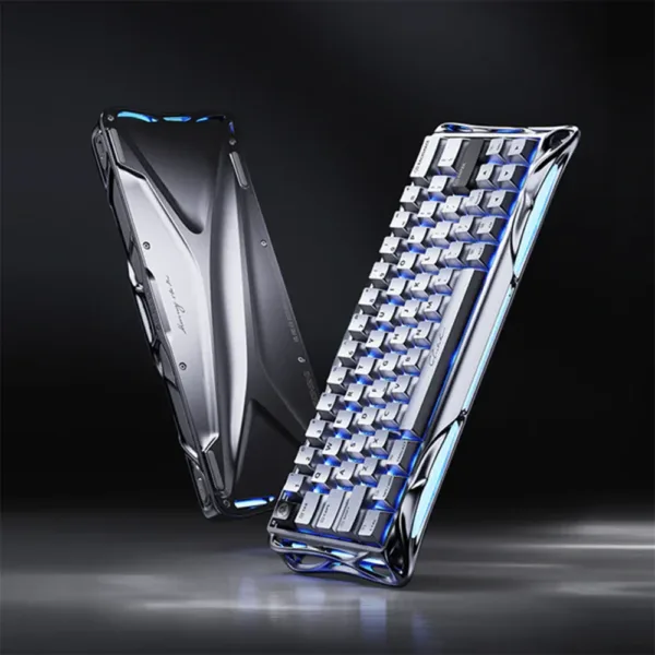 Shop GravaStar Mercury V60 Pro 60% HE Magnetic Gaming Keyboard Chrome ...
